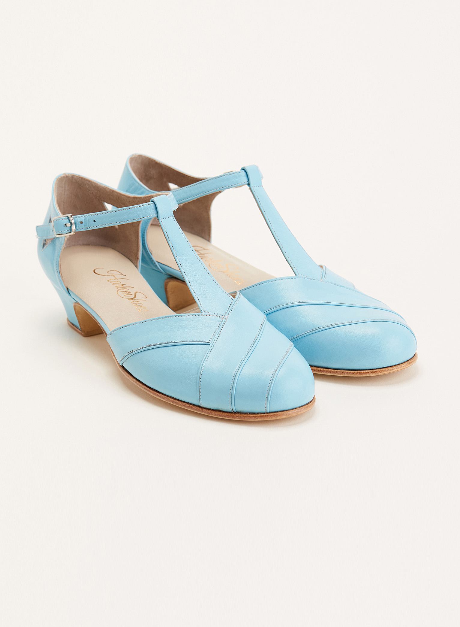 Sugar Baby Blue Leather 4 cm heel